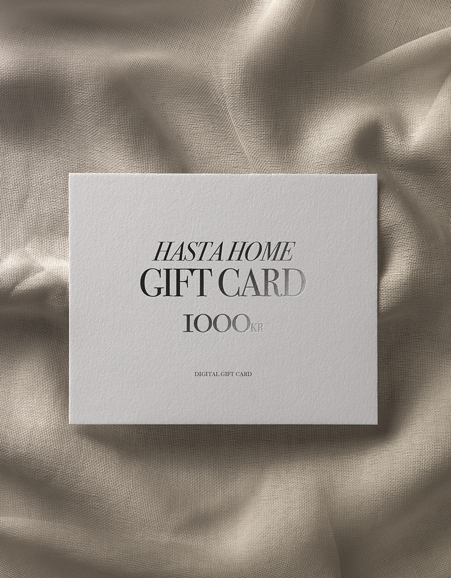 Presentkort - 1000 kr - Hasta Home